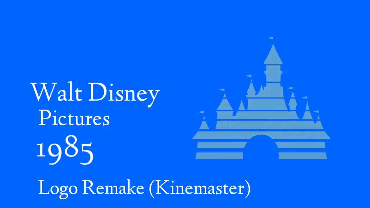 Walt Disney Pictures Logo 1985